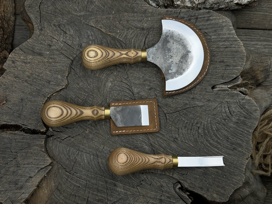 Leather Working Tool Kits – Sharky Forged Steel Tools