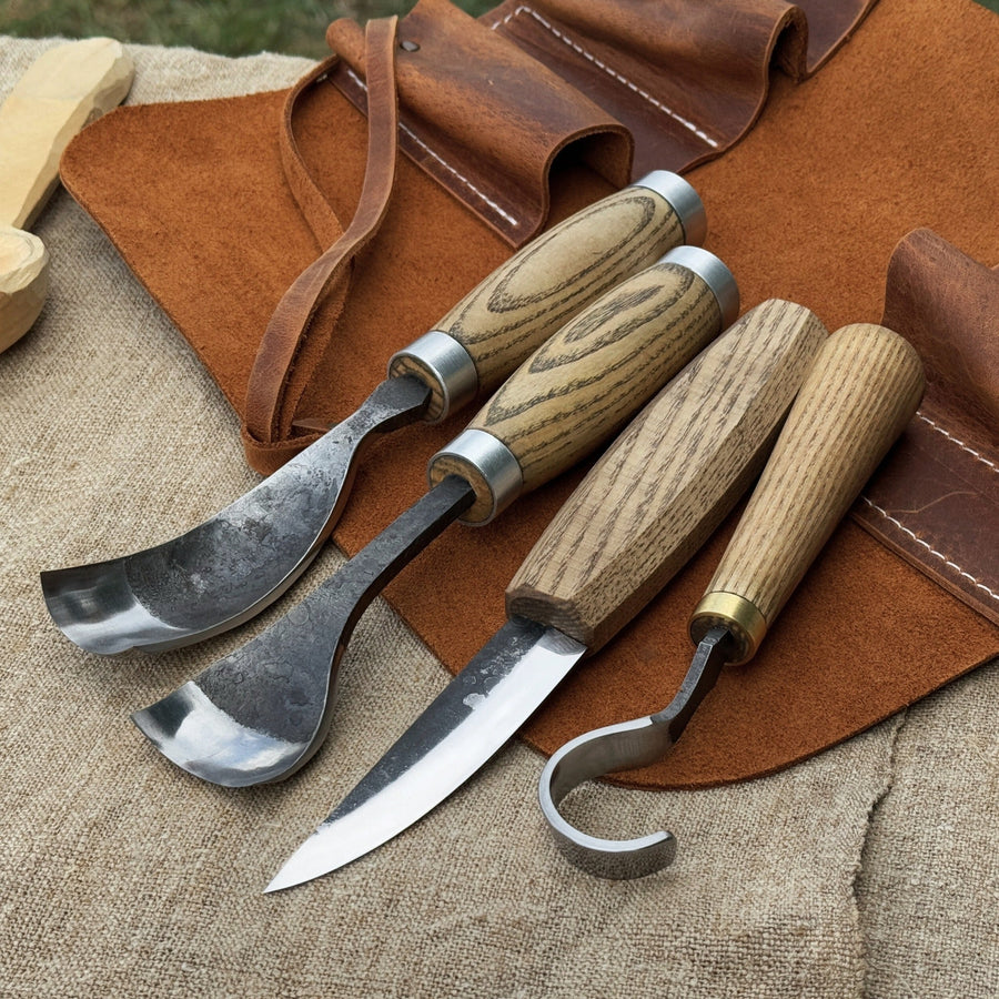 Spoon Carving Tools - Sharky Forged Steel Tools