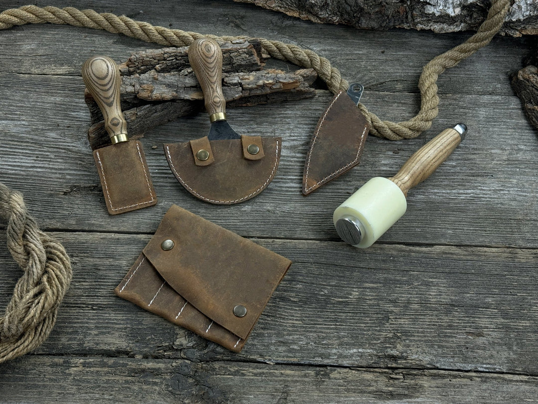 Leather Working Tool Kits – Sharky Forged Steel Tools