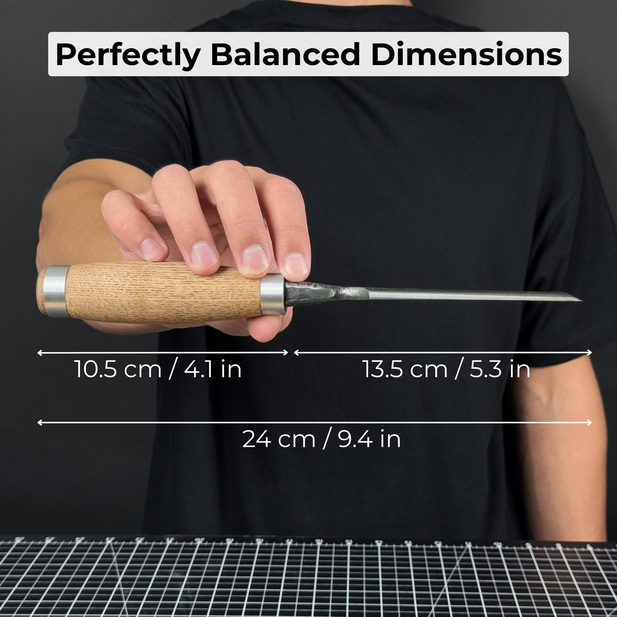 5-Piece Small Timber Framing Chisel Set with Leather Case - Sharky ...