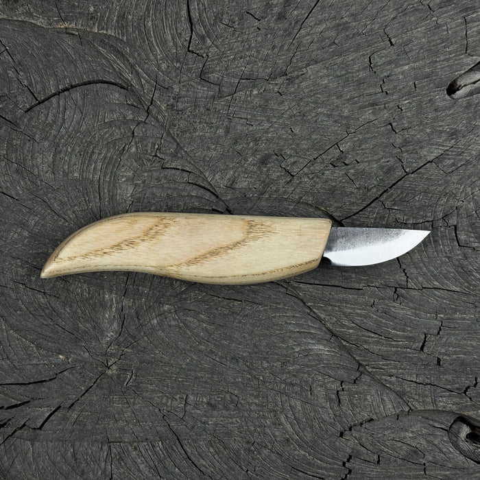 Hand-Forged Carving Knife, 4.5 cm (1.77 inches) - Sharky Forged Steel Tools