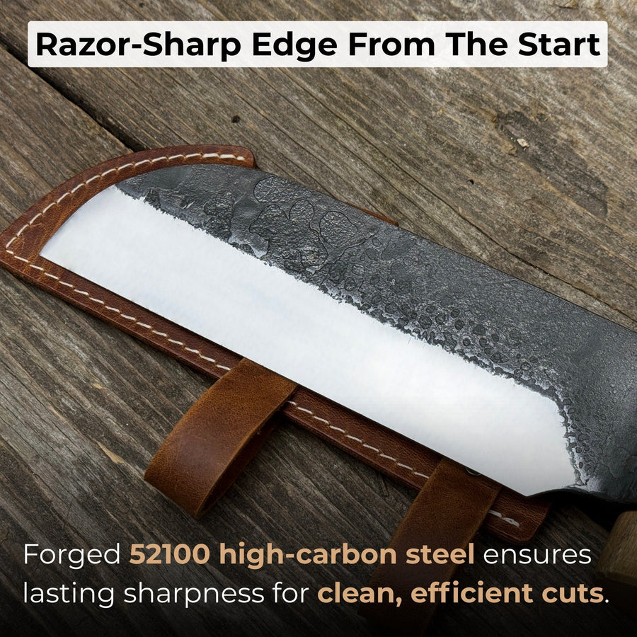 Wood Splitting Froes - Sharky Forged Steel Tools