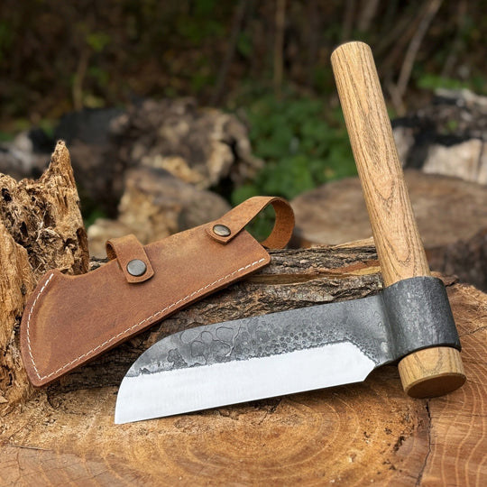 Froe for Splitting Wood – Sharky Forged Steel Tools