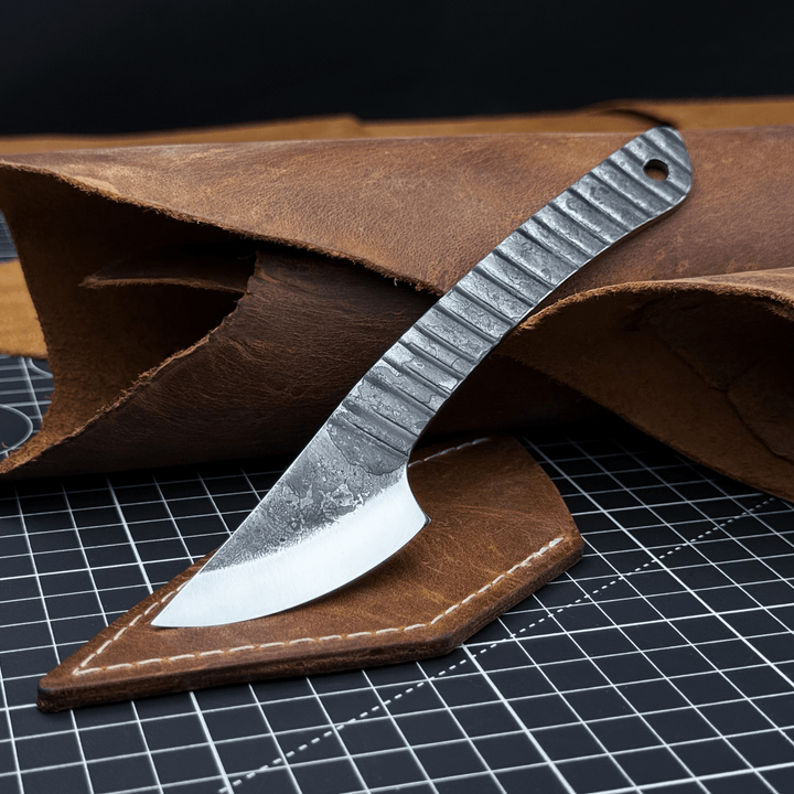 Knives for Cutting Leather – Sharky Forged Steel Tools