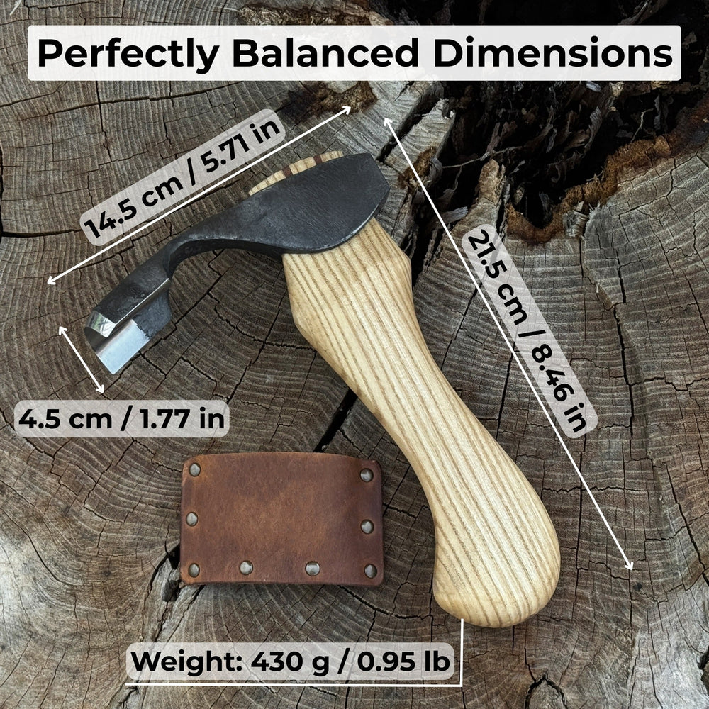 Small Kuksa Adze with Deep Curved (Round) Blade, 4.5 cm (1.8 in ...