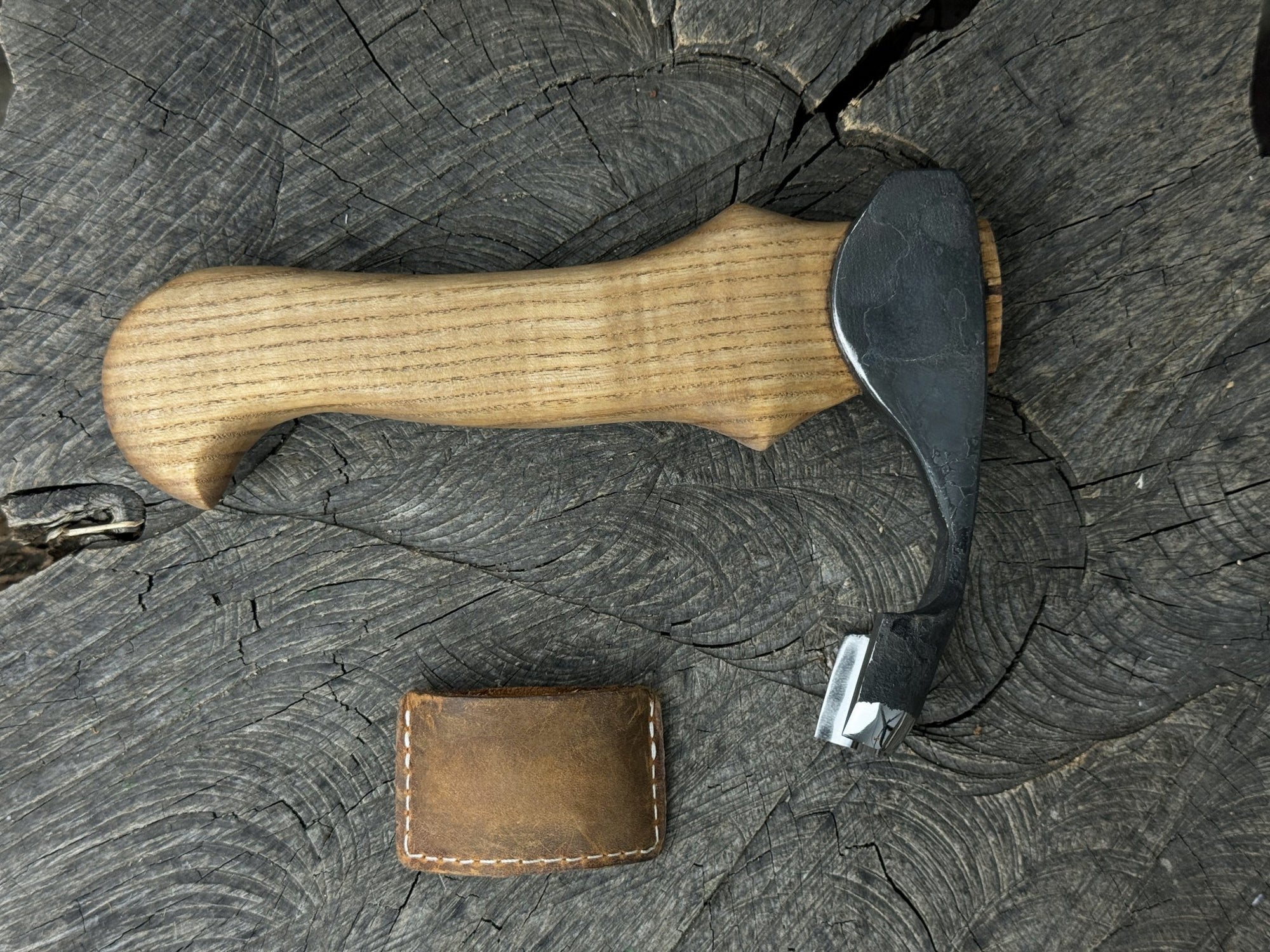 Small Kuksa Adze with Deep Curved (Round) Blade, 4.5 cm (1.8 in ...