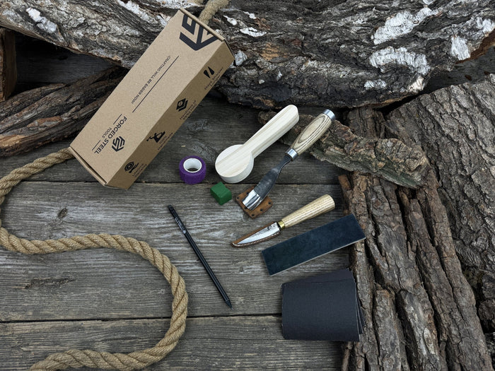 Spoon Carving Kit – Starter Carving Set for Hobbyists, Teens, Adults ...