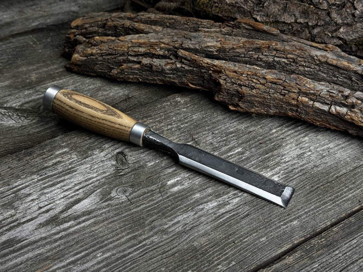 Wood Carving Chisel, 10 - 50 mm (0.39 - 1.97 inches) - Sharky Forged ...