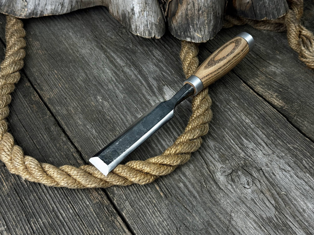 Wood Carving Chisel, 10 - 50 mm (0.39 - 1.97 inches) - Sharky Forged ...
